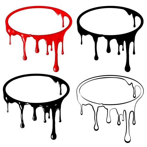 Blood splatter Vector Images & Graphics for Commercial Use | VectorStock