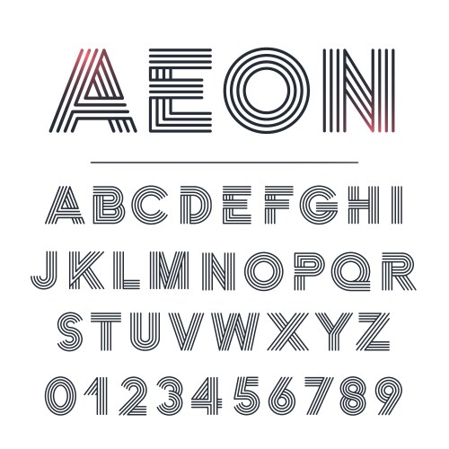 Typography Royalty Free Vector Image - VectorStock