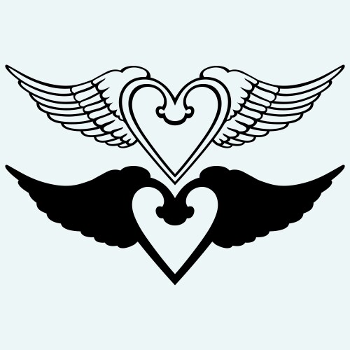 Srce kol2 Royalty Free Vector Image - VectorStock