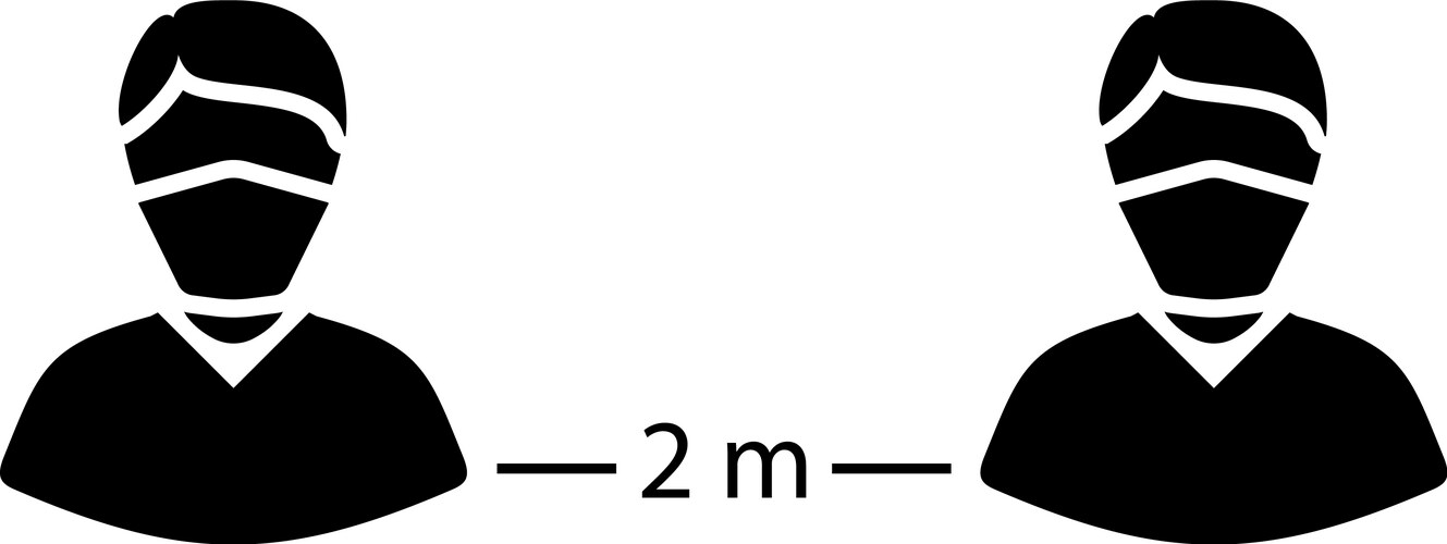 Stay home safe - lettering typography poster Vector Image