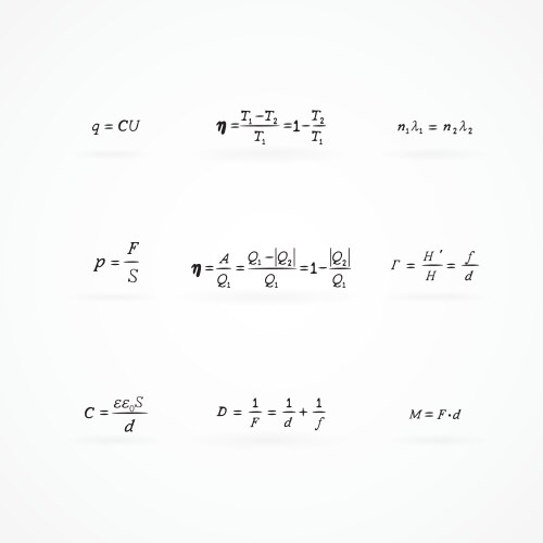 Abstract math number background Royalty Free Vector Image