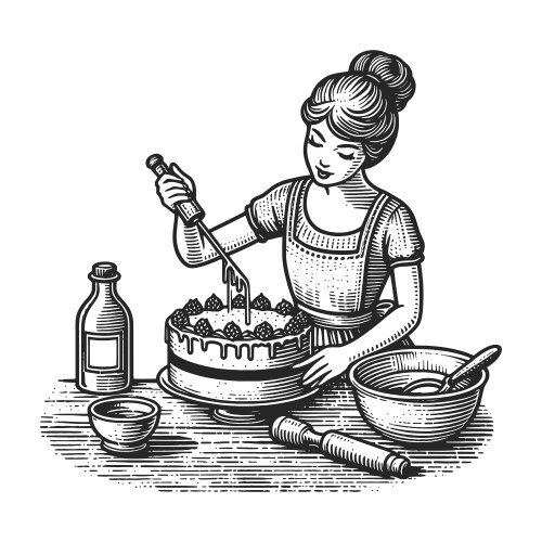 Cake Icing Vector Images (over 59,000)