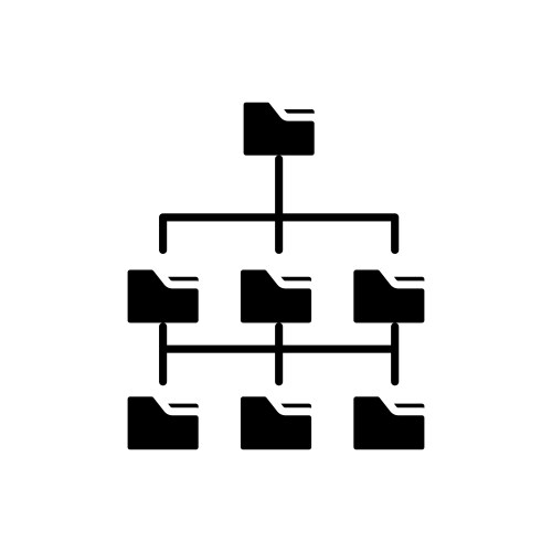 Folder Hierarchy Vector Images (over 590)