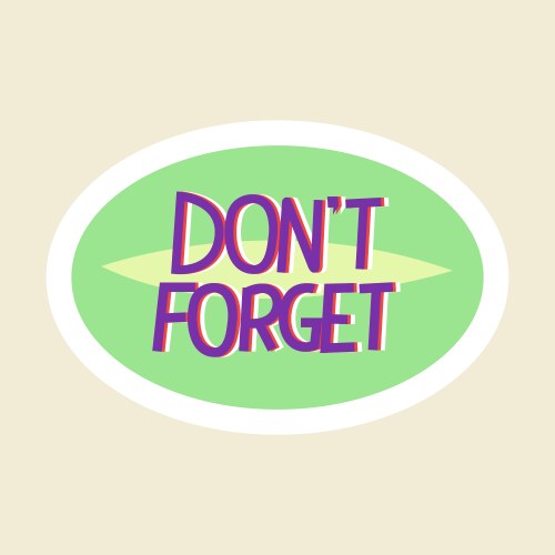 Planner stickers cartoon mark for kids notebook Vector Image