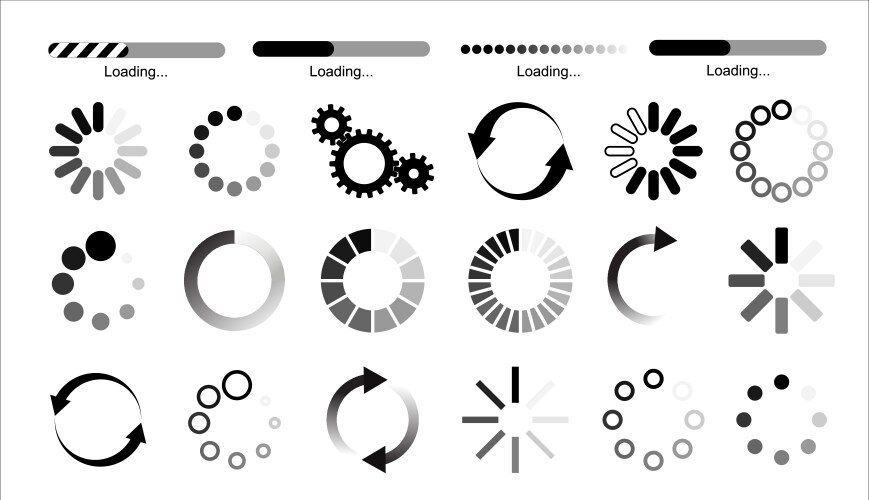 Loader Clipart Icon Vector Images (over 940)