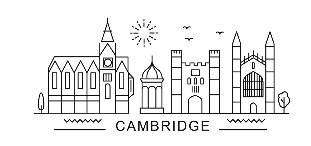Cambridge University Vector Images (over 150)