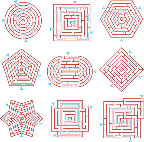 Labyrinth Vector Images (over 35,000)