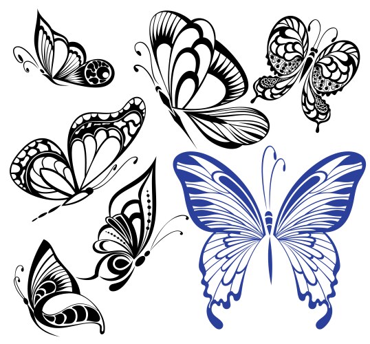 Cool Tribal Butterfly Designs