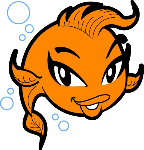 Cute Fish Cartoon Vector Images (over 84,000)