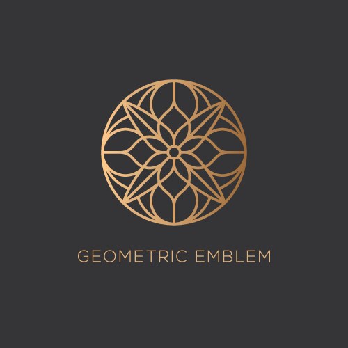 Geometric ornament Royalty Free Vector Image - VectorStock