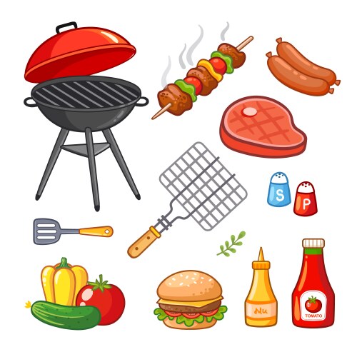 Bbq Cartoon Vector Images (over 13,000)