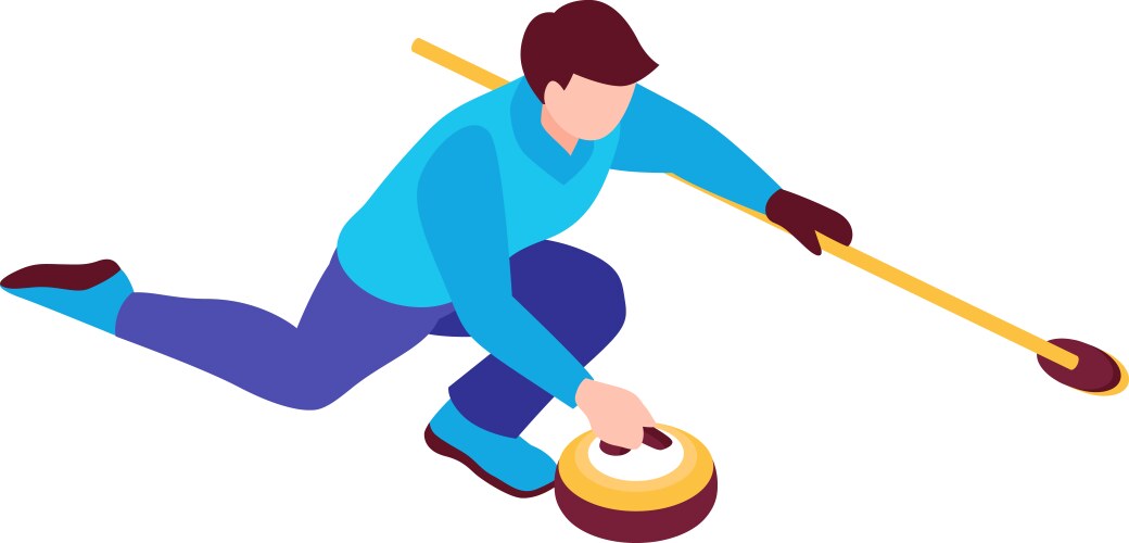 Curling Sport Clipart Vector Images (over 100)