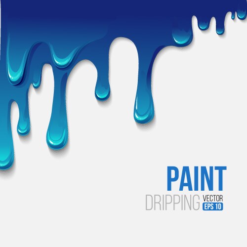 Dripping paint background Royalty Free Vector Image