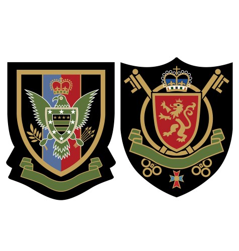 Royal emblem Royalty Free Vector Image - VectorStock