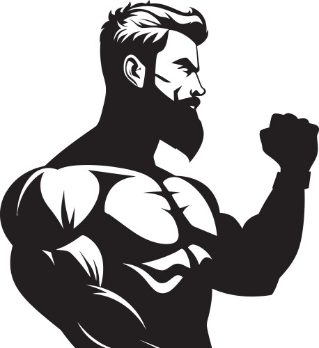 Man Flexing Vector Images (over 2,300)