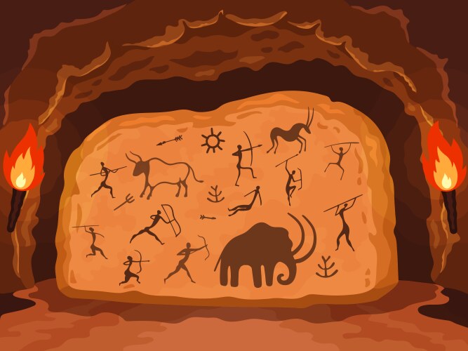 Cave Painting Vector Images (over 1,600)