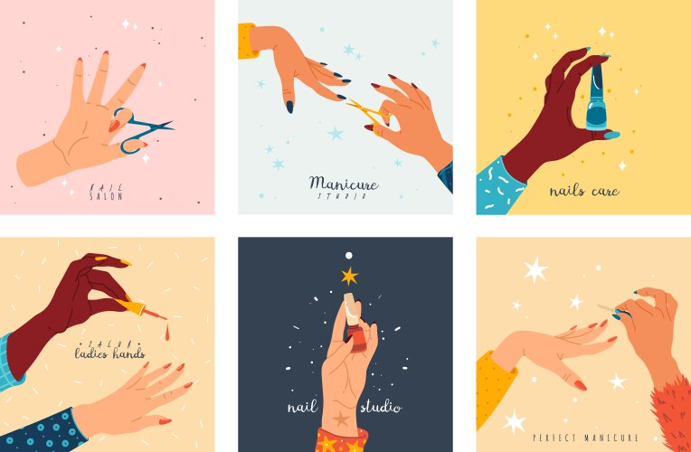 Hands Nails Vector Images (over 25,000)