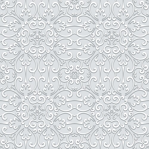 Paper lace pattern Royalty Free Vector Image - VectorStock
