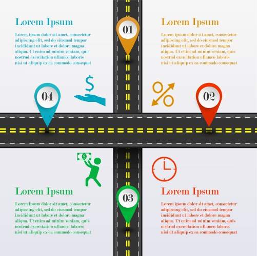 Intersection Road Sign Vector Images (over 7,400)