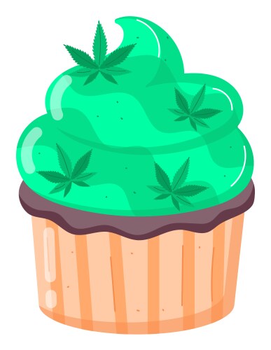 Weed flat stickers Royalty Free Vector Image - VectorStock
