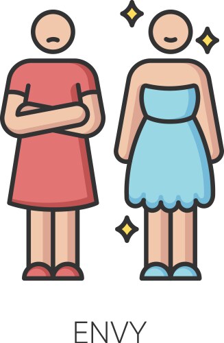 Envy Cartoon Vector Images (over 290)