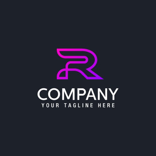 Letter R Bold Vector Images (over 1,600)