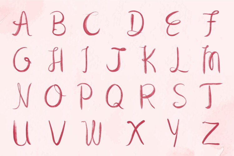 Calligraphy Alphabet Vector Images (over 170,000)