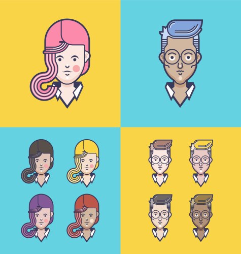 Avatar Vector Images (over 580,000)