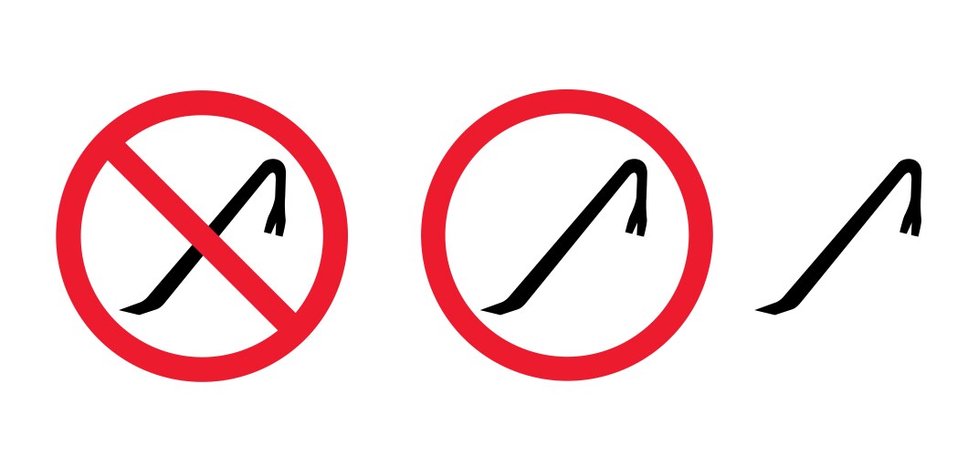 No stealing sign Vector Images & Graphics for Commercial Use | VectorStock