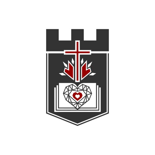 Trinity church logo Royalty Free Vector Image - VectorStock