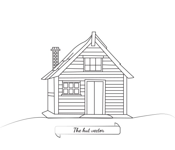 Hut Outline Vector Images (over 3,000)