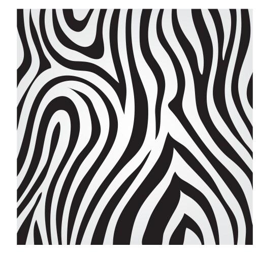 Dripping zebra silhouette Royalty Free Vector Image