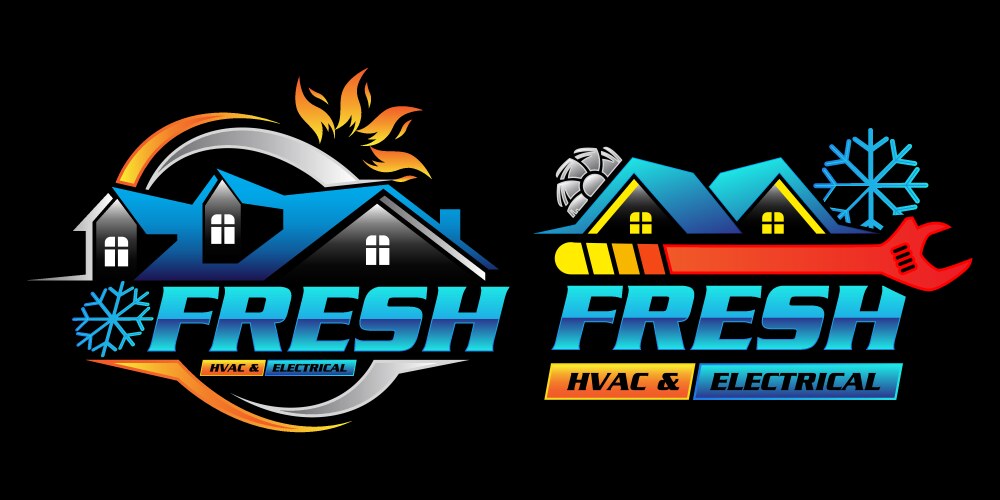 Hvac Logo Templates Vector Images (over 220)