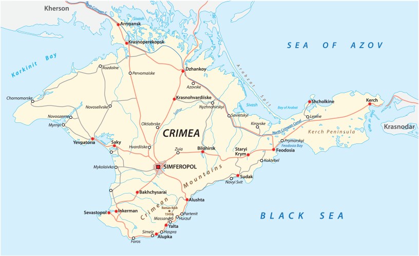 Crimea Map Vector Images (over 1,200)