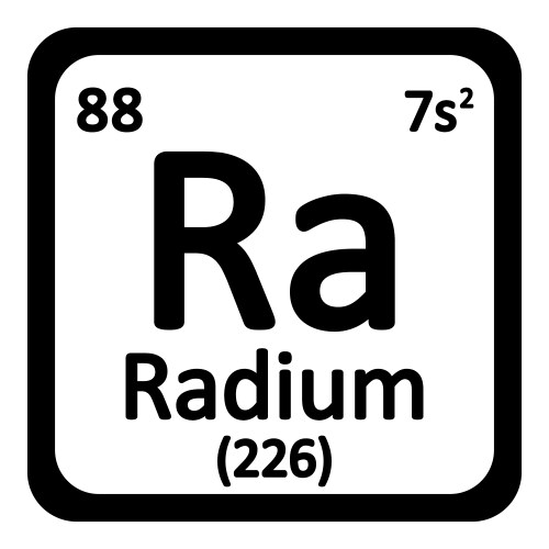 Roentgenium rg periodic table element Royalty Free Vector