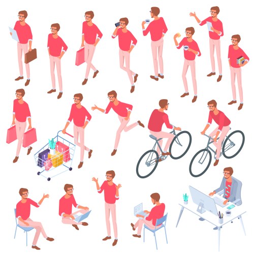 Character Poses Vector Images (over 160,000)