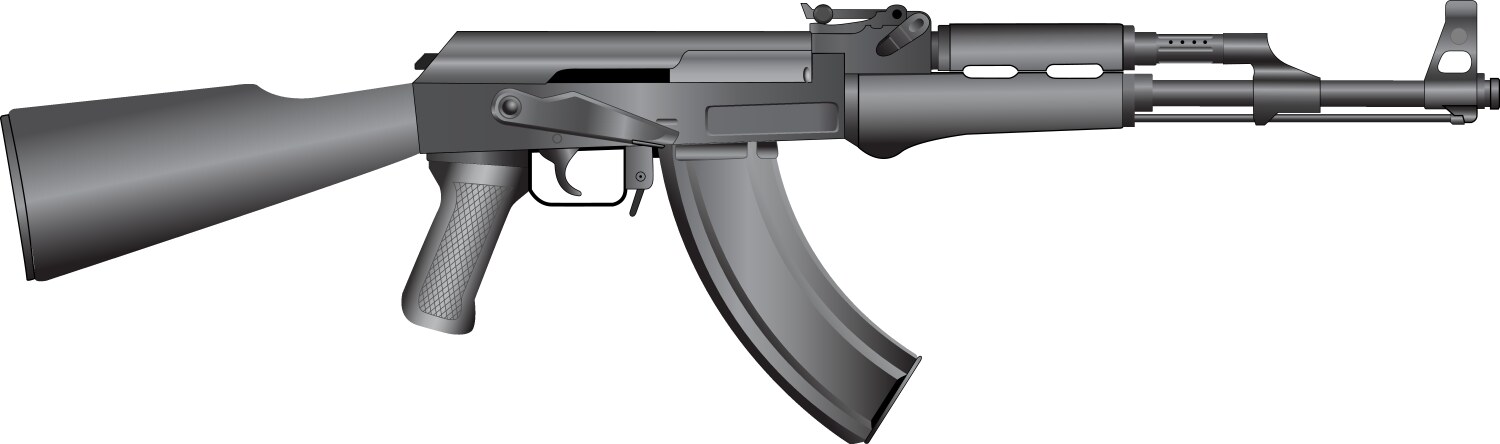 Ak 47 Vector Images (over 1,100)