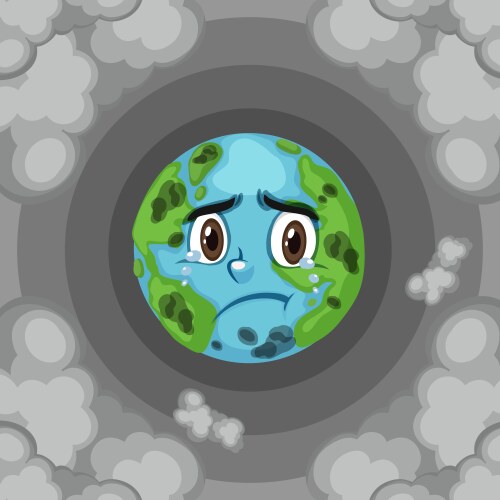 Earth pollution clipart Vector Images & Graphics for Commercial Use ...