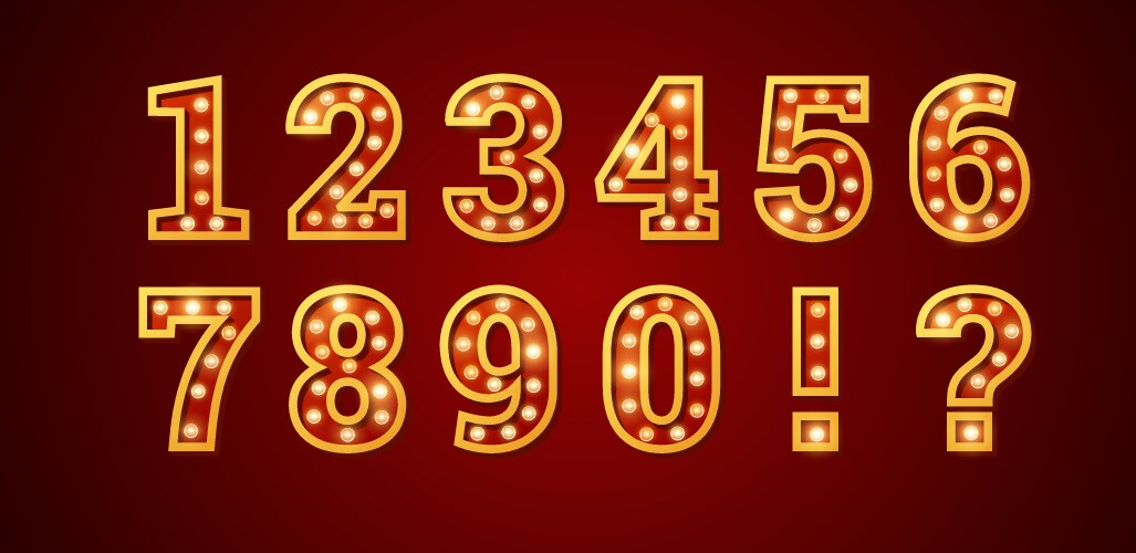 Vintage Numbers Vector Images (over 73,000)