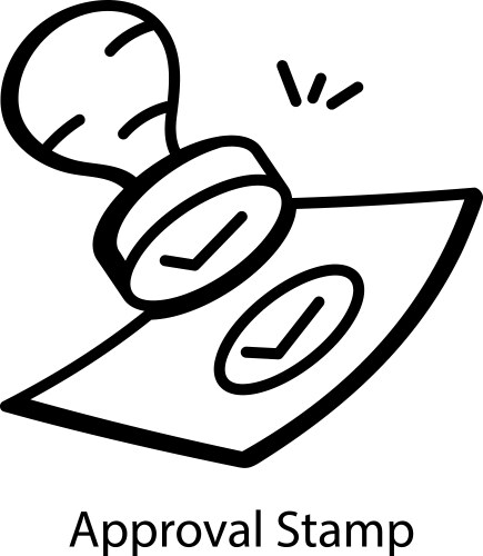 Approval Royalty Free Vector Image - VectorStock