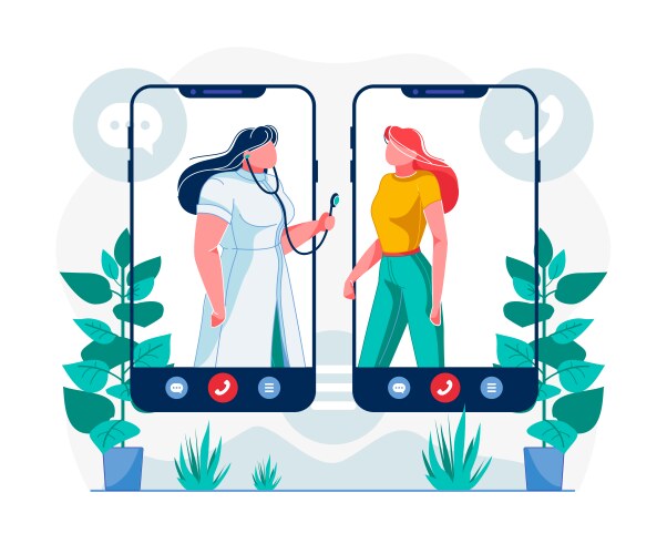 Remote Patient Monitoring Vector Images (over 550)