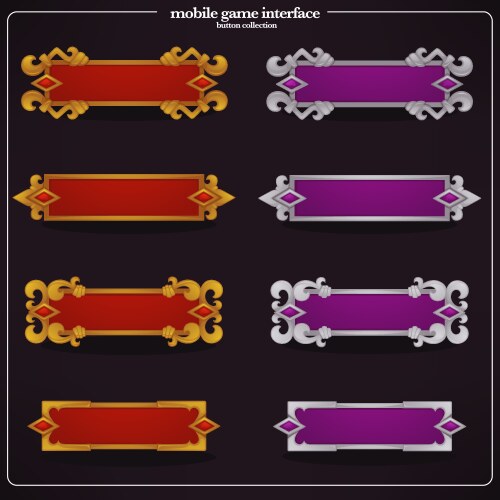 Gold Royal Text Box Vector Images (76)