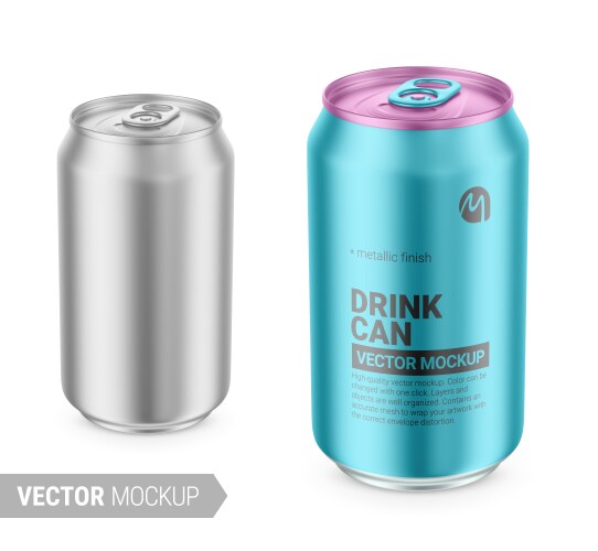 Blank Can Template Vector Images (over 8,600)