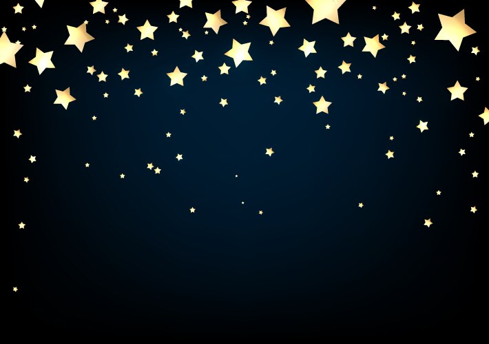 Sky star map with constellations stars Royalty Free Vector