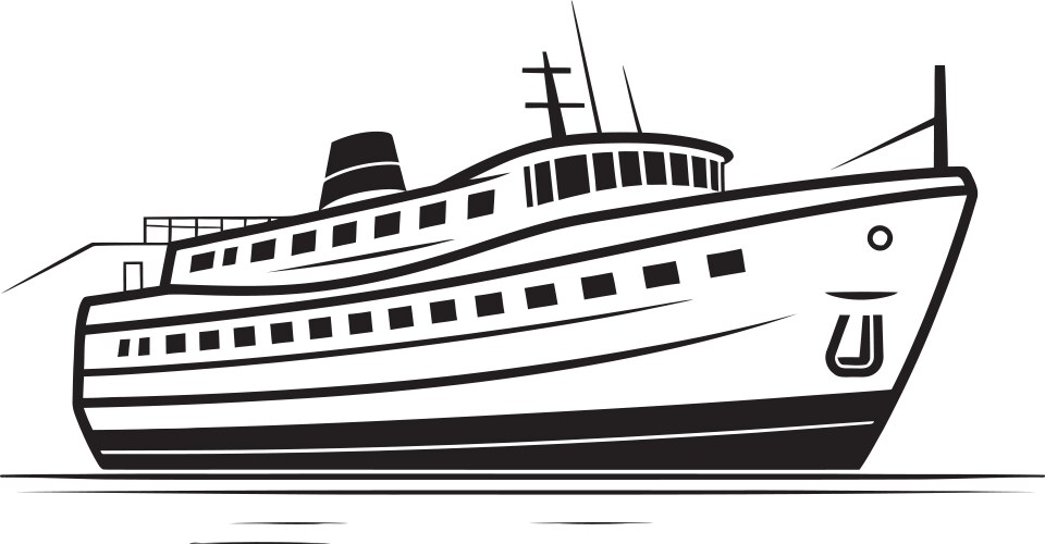 Crescendo clipper ship logo infused Royalty Free Vector