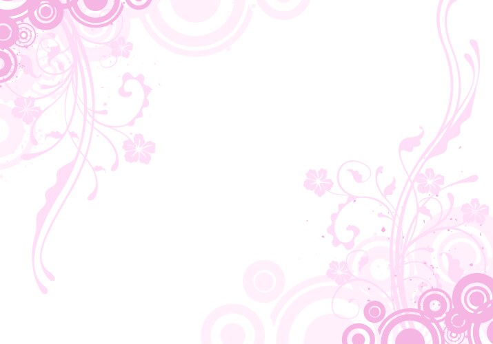 Light pink ethnic floral background Royalty Free Vector