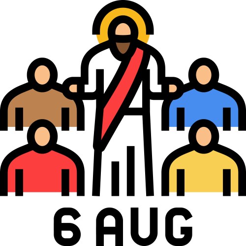 Presentation Of The Virgin Mary Feast Catholic Vector Image