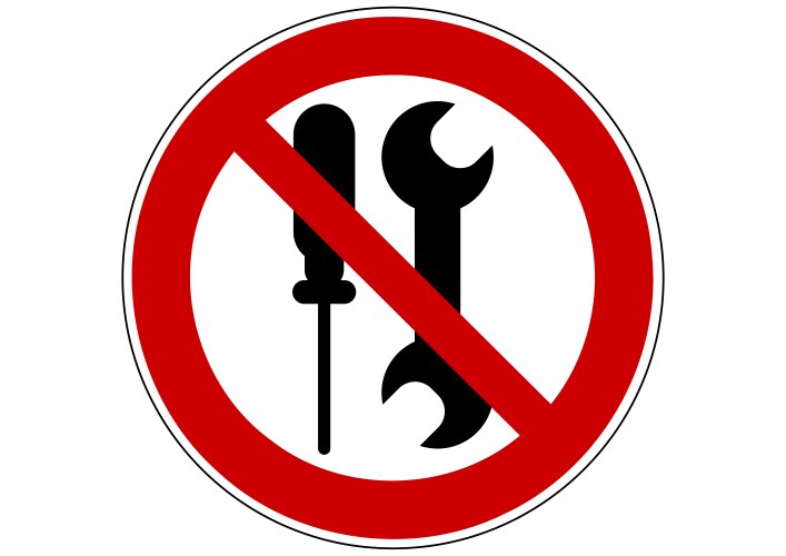 Ne pas deranger do not disturb signs Royalty Free Vector