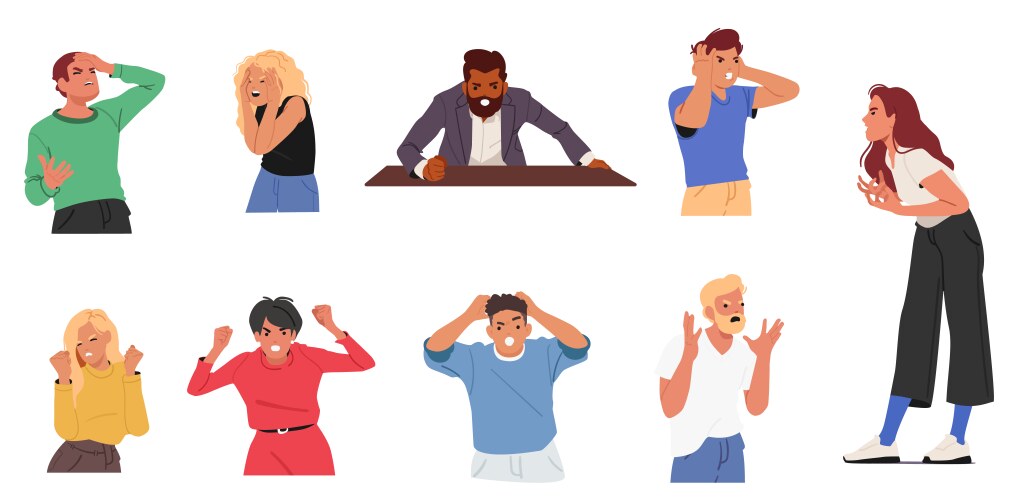 Yelling Vector Images (over 9,400)