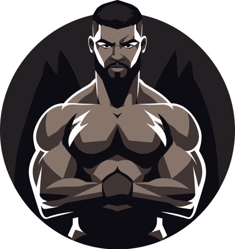 Man Flexing Vector Images (over 2,300)